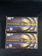 Two Boxes of Federal Premium Law Enforcement 9mm Luger 147 Grain HST ...