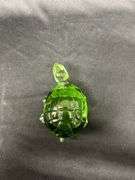 Fenton Green Turtle Figurine - Ford Brothers, Inc.