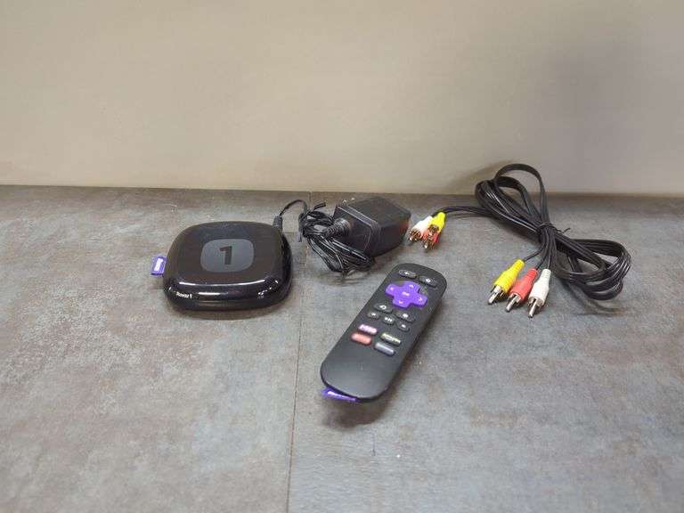 Roku 1 Streaming Player with Remote and Cables - Ford Brothers, Inc.