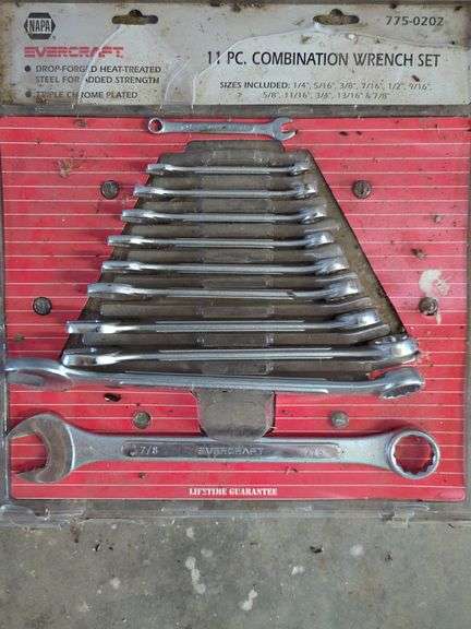 NAPA Evercraft 11-Piece Combination Wrench Set - Ford Brothers, Inc.