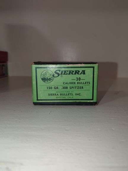 Sierra .30 Caliber 150 Grain Spitzer Bullets - Ford Brothers, Inc.