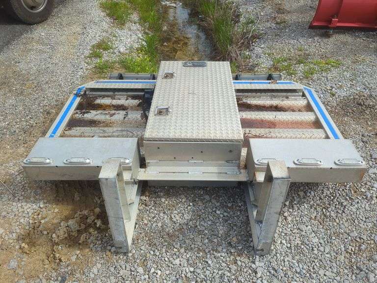 Sturdy-Lite Aluminum Truck Step Bumper with Tool Box - Ford Brothers, Inc.