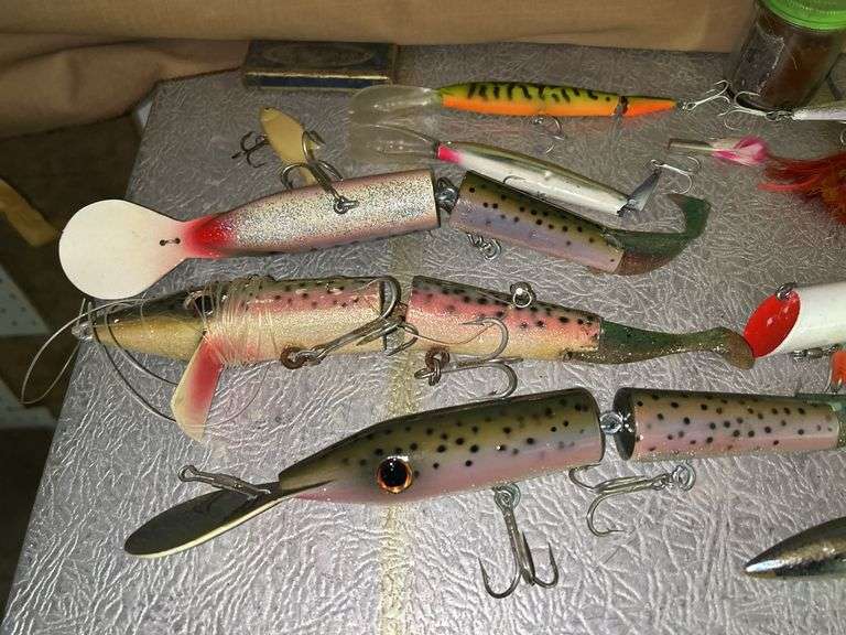 Fishing Lure Assortment with Two Fishing Reels - Ford Brothers, Inc.