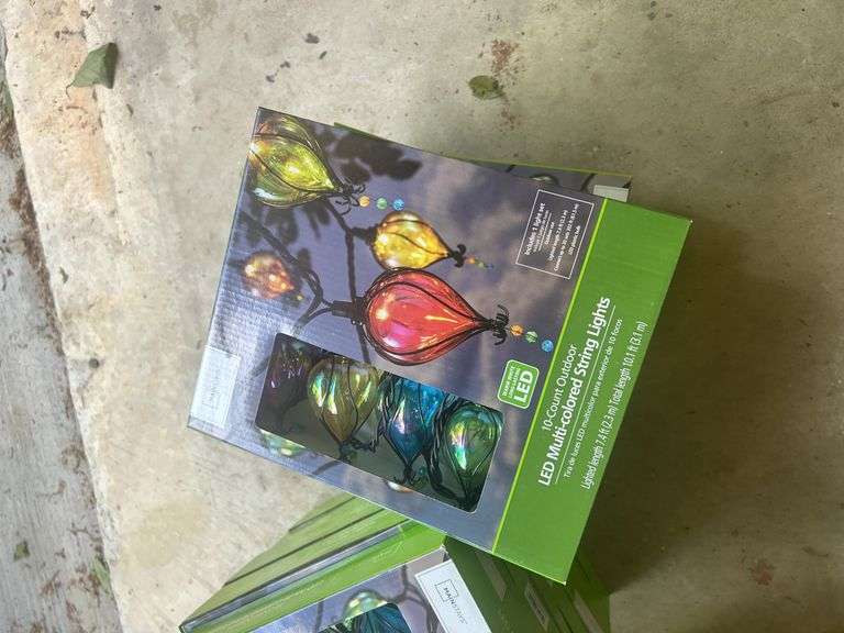 10 Mainstays LED Multi-Colored Outdoor String Lights - Ford Brothers, Inc.