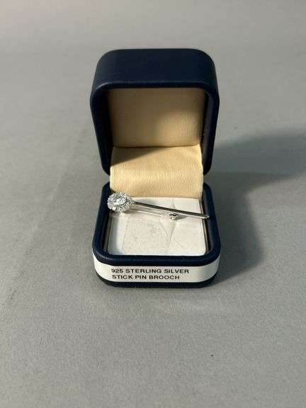 925 Sterling Silver Stick Pin Brooch - Ford Brothers, Inc.