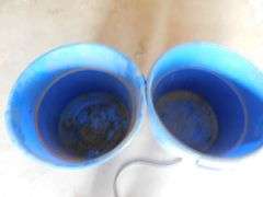 Two Heated 16 Gallon Water Buckets - Ford Brothers, Inc.