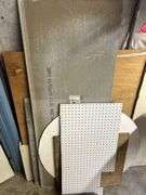 Folding Table, Shelving Rack, and Assorted Building Materials - Ford ...