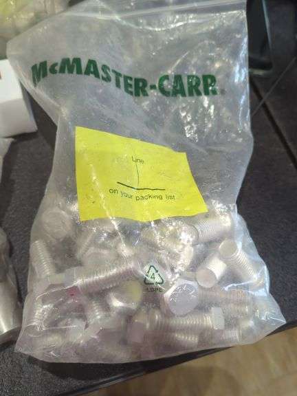 McMaster-Carr Hardware Assortment: Bolts, Hex Nuts, and Standoff ...