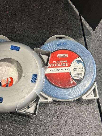 Three Spools of Oregon Platinum Gatorline Supertwist .080" String ...