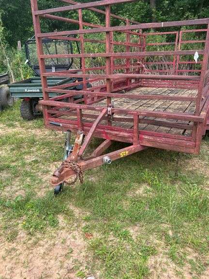 L15C - UTILITY TRAILER WITH CATTLE RACKS - Ford Brothers, Inc.