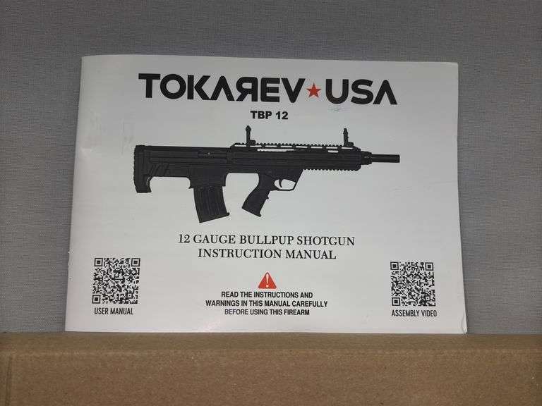 Tokarev USA TBP 12 Gauge Bullpup Shotgun - Ford Brothers, Inc.