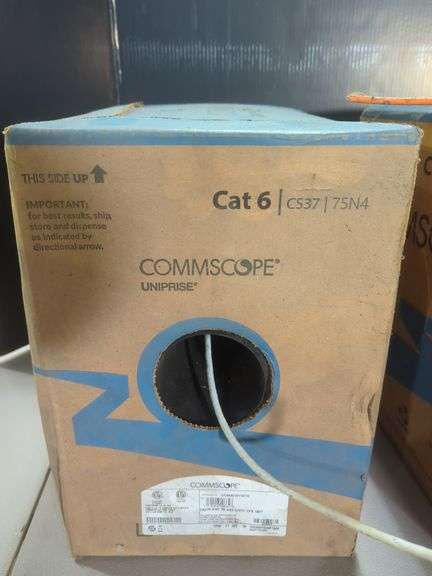 CommScope Cat 6 Uniprise Cables - Two Boxes - Ford Brothers, Inc.