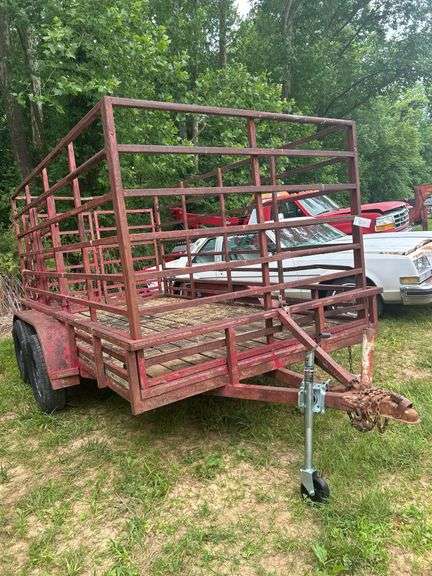 L15C - UTILITY TRAILER WITH CATTLE RACKS - Ford Brothers, Inc.