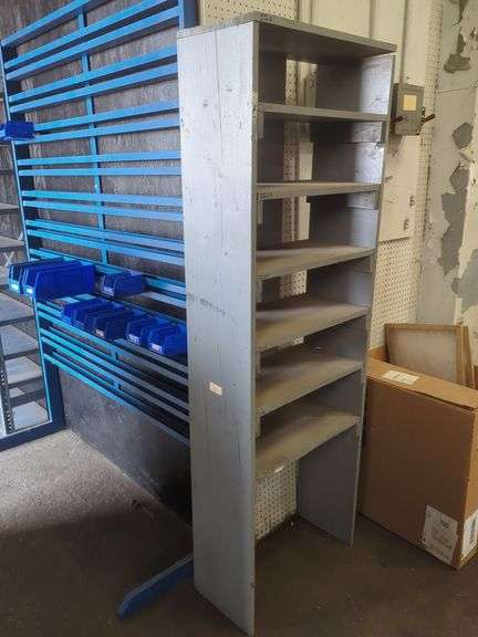Industrial Gray Multi-Shelf Storage Unit - Ford Brothers, Inc.