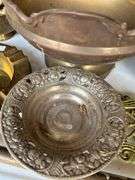 Collection of Brass Bowls, Ashtray, and Decorative Items - Ford ...