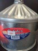 8 Quart Galvanized Funnel and Red Reflectors - Ford Brothers, Inc.