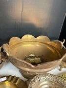 Collection of Brass Bowls, Ashtray, and Decorative Items - Ford ...
