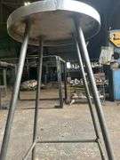 Industrial Metal Shop Stool - Ford Brothers, Inc.