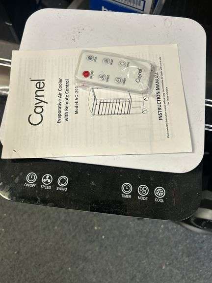 Canyel Evaporative Air Cooler with Remote and Vornado Vortex Heater ...