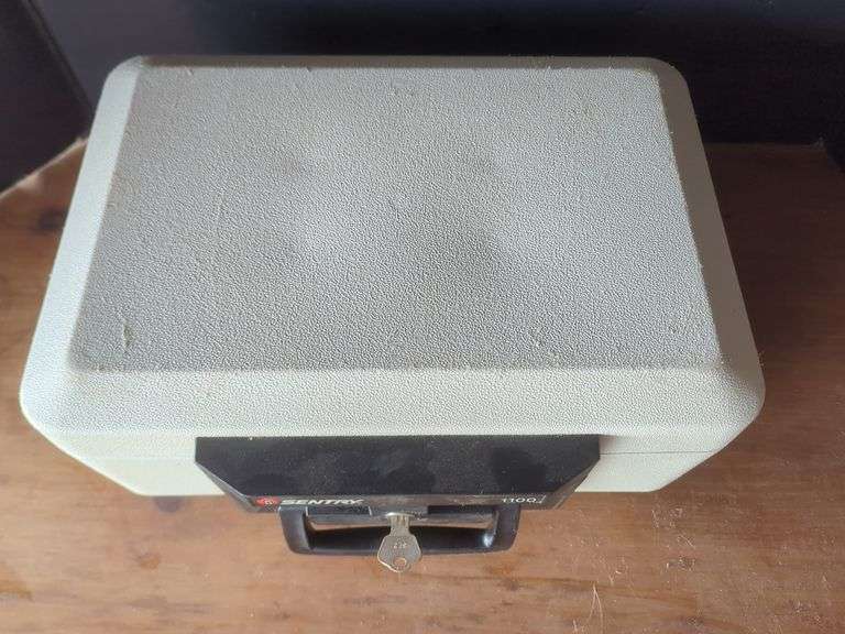 Sentry 1100 Fire Resistant Record Protection Equipment Safe with Key ...