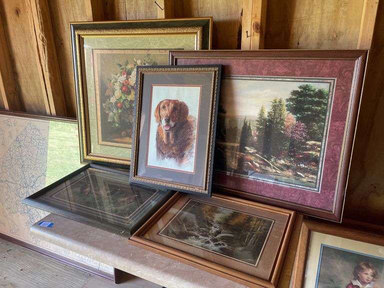 Collection of Framed Prints - Still Life, Landscape, and Animal ...