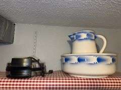 Pitcher and Bowl Set with Waffle Maker - Ford Brothers, Inc.
