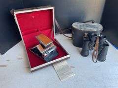 Polaroid SX-70 Land Camera with Case and Belmonit Binoculars - Ford ...