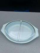Pyrex Snowflake Blue Divided Dish with Lid - Ford Brothers, Inc.