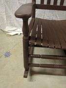 Traditional Dark Brown Rocking Chair - Ford Brothers, Inc.