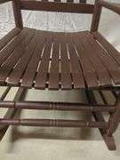 Traditional Dark Brown Rocking Chair - Ford Brothers, Inc.