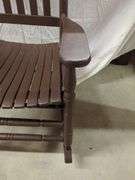 Traditional Dark Brown Rocking Chair - Ford Brothers, Inc.