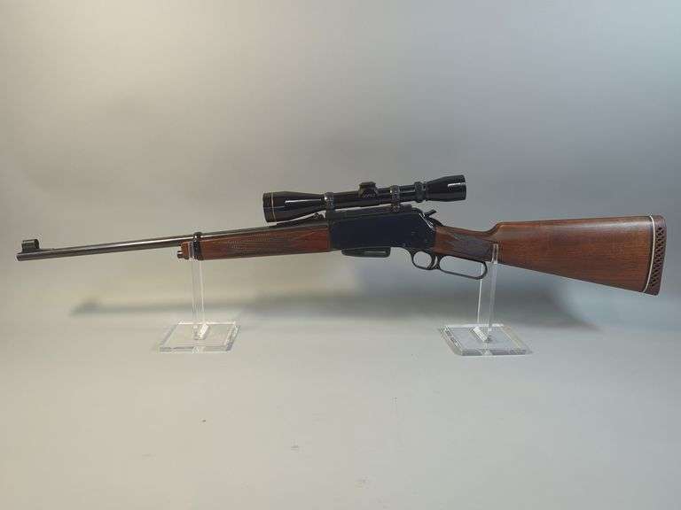 Browning BLR 243 Caliber Lever Action Rifle with Leupold Scope - Ford ...