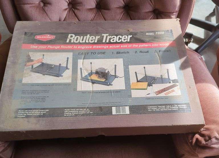Milescraft Router Tracer, Model 7000, Works With Most Plunge Routers ...