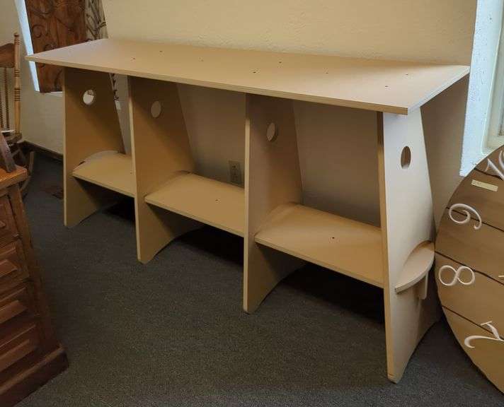 A-Frame Composite Work Table, 37" x 72" x 18", Contents Not Included ...