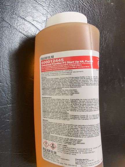 FujiFilm Universal Frontier P1 Start Up Kits 600012445 Qty 3, Includes ...