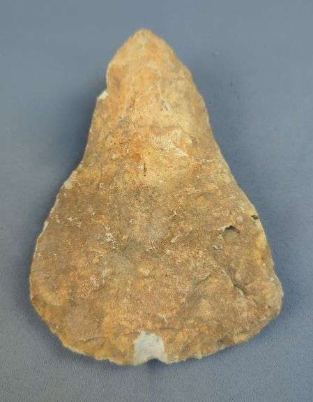 Native American Hand Carved Stone Tomahawk Head/Scraper, 4.25" x 6 ...