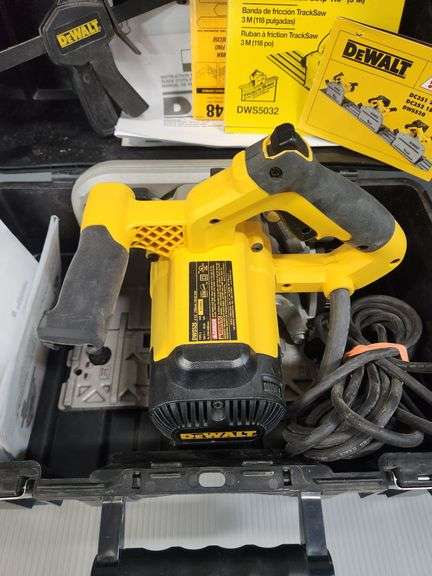 DeWalt DWS520 Heavy-Duty Track Saw, With Extra Blade, Clamp, Friction ...