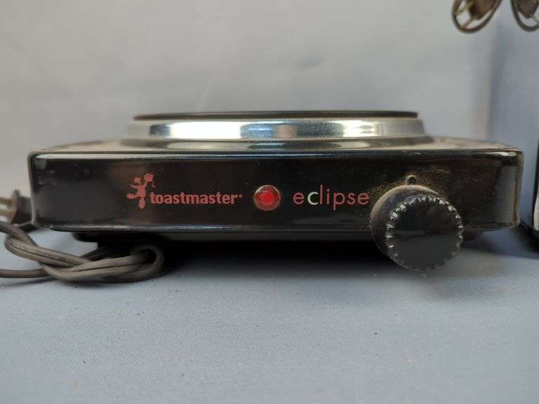 Toastmaster Eclipse Electric Single Burner, Model 6431 And Vintage ...