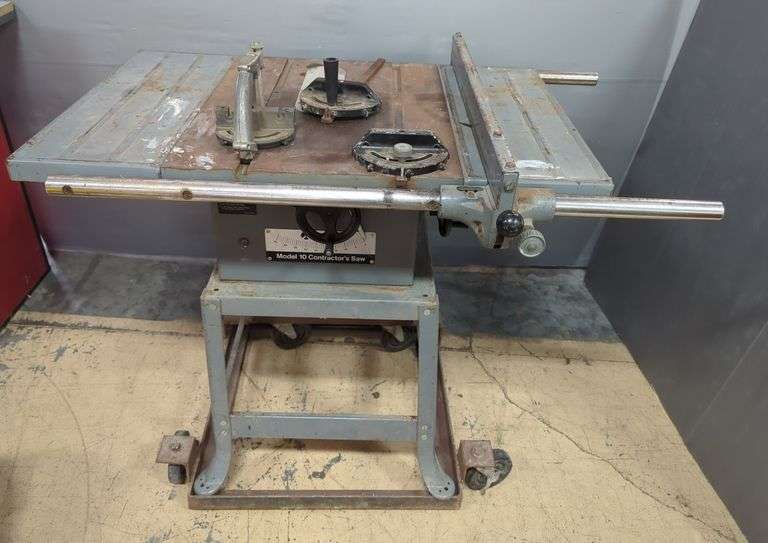 Rockwell 10 contractor table saw store
