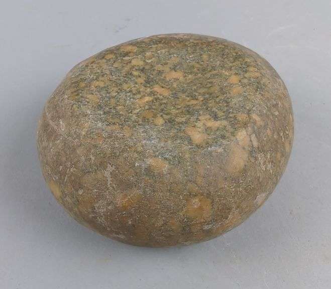Native American Discoidal/Chunkie Stone, 1.5" - Mayo Auction & Realty