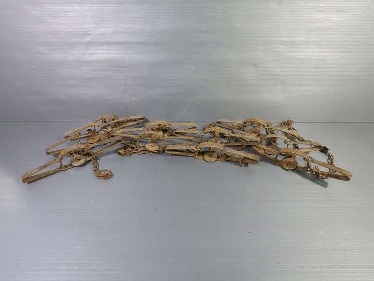 Victor Animal Trap Company Double Long Spring Foothold Animal Traps No ...