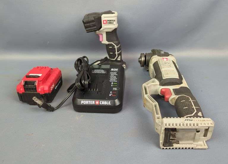 Porter Cable Cordless 4.5" Cut-Off Tool Model PCC761, Porter Cable ...