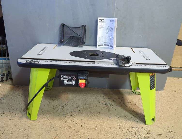 Ryobi Router Table Model A25RT03, 120V 15 AMP, With Featherboard, Miter ...