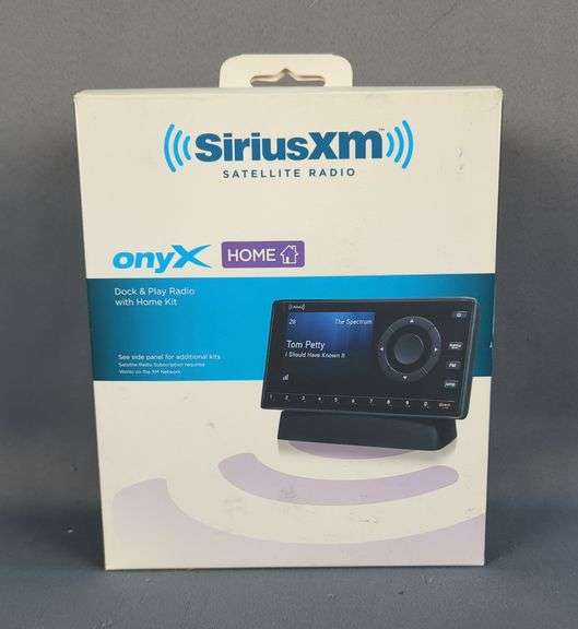 Sirius XM Dock & Play Radio With Home Kit, Model XDNX1H1, New In Box ...