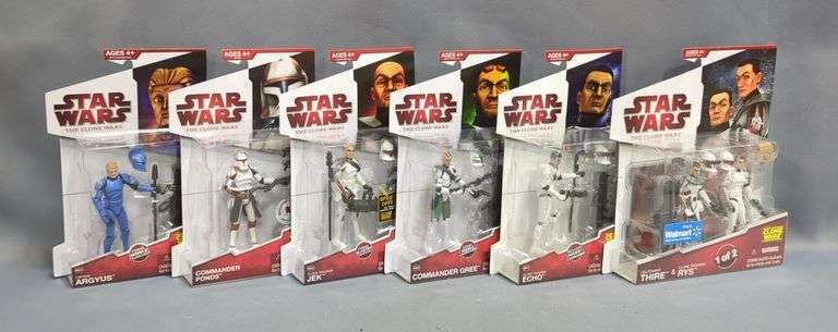 Hasbro Star Wars The Clone Wars Figures Including Lieutenant Thire ...