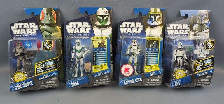 Hasbro Star Wars the Clone Wars Galactic Battle Game Captain Rex, Clone ...