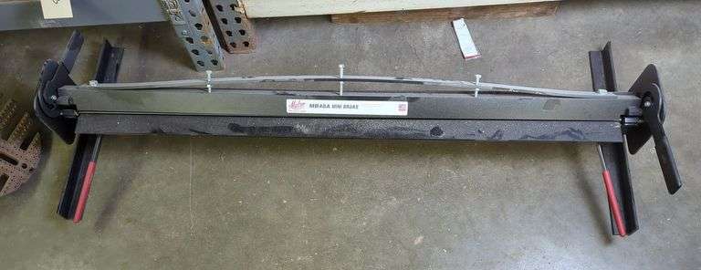 Malco Mini Brake, Model MB48A, 53" x 20" - Mayo Auction & Realty
