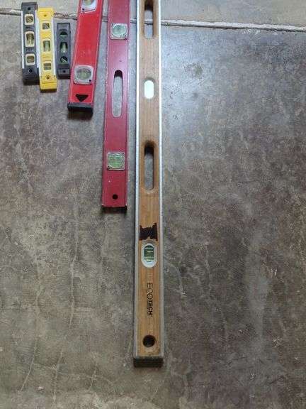 Craftsman 24" I Beam Level, Sands Craft 36" Aluminum Level, EcoTech ...