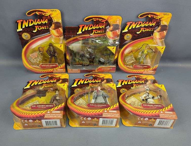 Hasbro Indiana Jones Last Crusade Figures Including Indiana Jones ...