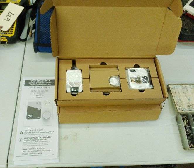 Simple Ductless Wired Remote Controller, Model PAC-SDW01RC-1, Qty 2 ...